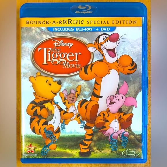 Disney | Media | Disney The Tigger Movie Dvd Bluray | Poshmark